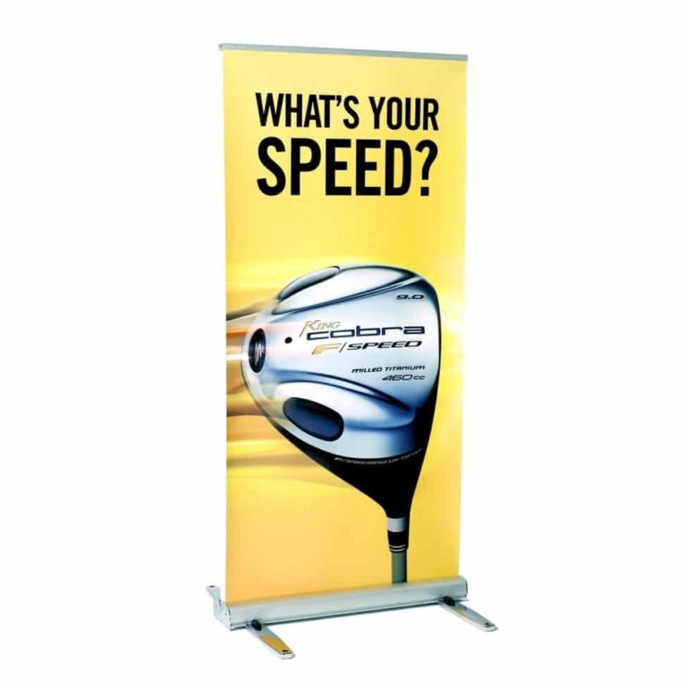 4 Benefits Of Using A Roll-Up Standee For Hotels - Alberta Sign Rentals