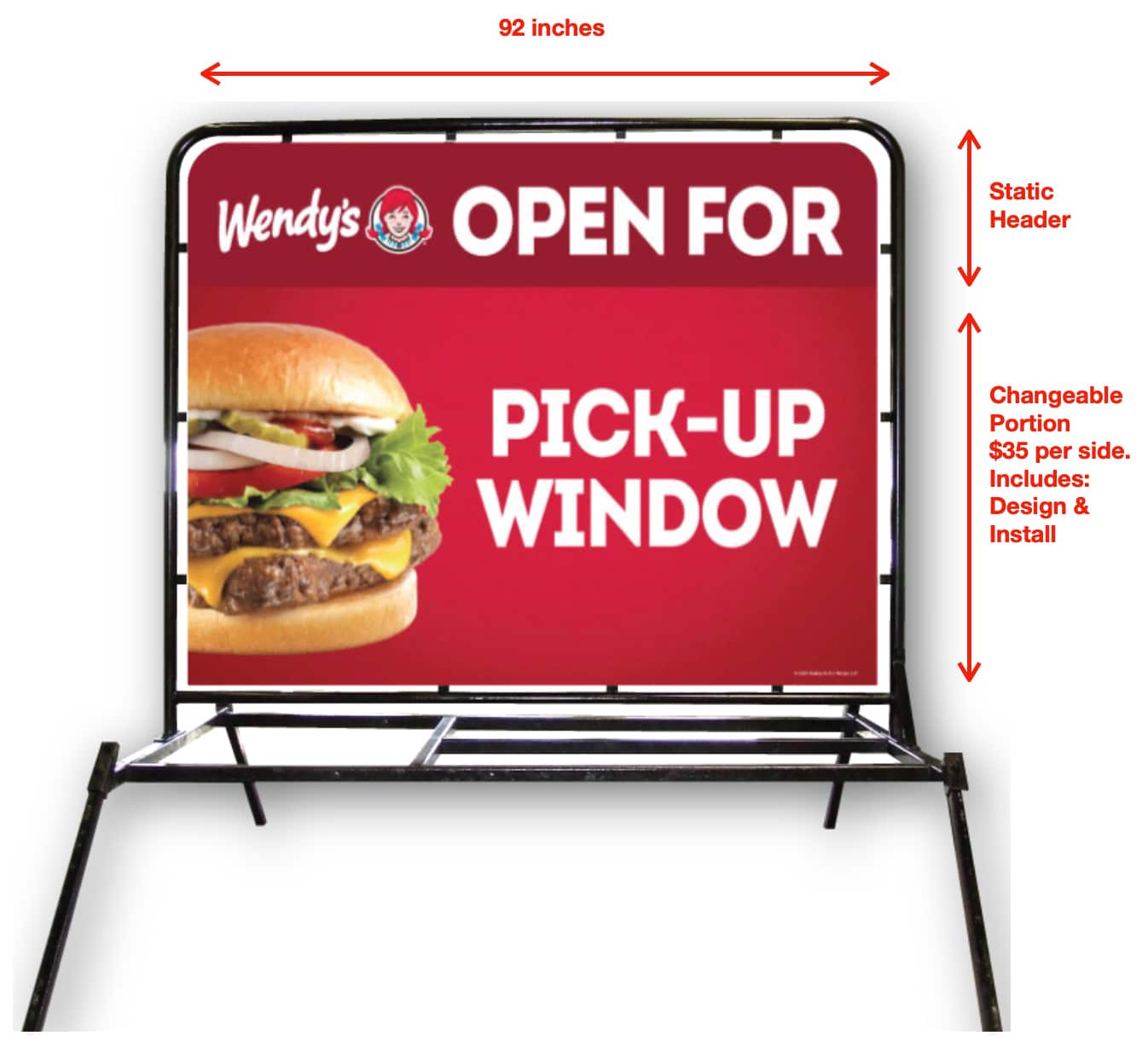 Portable Signs – Edmonton - Alberta Sign Rentals